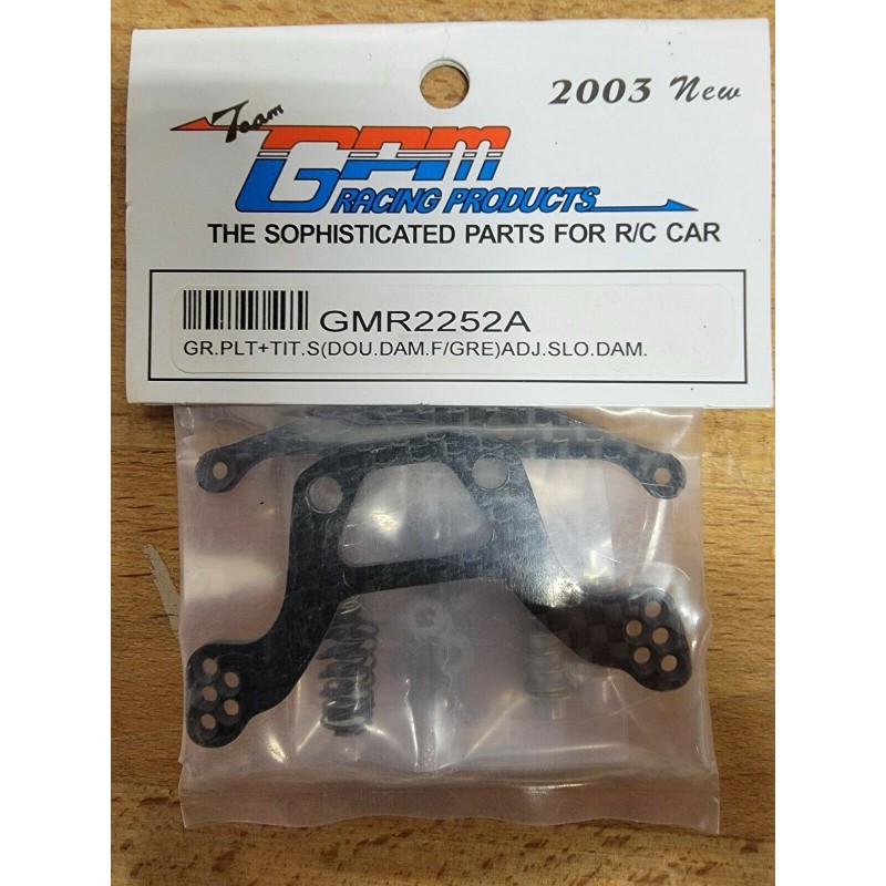 GPM Racing Products Mgmr2252A Graphite front damper mount