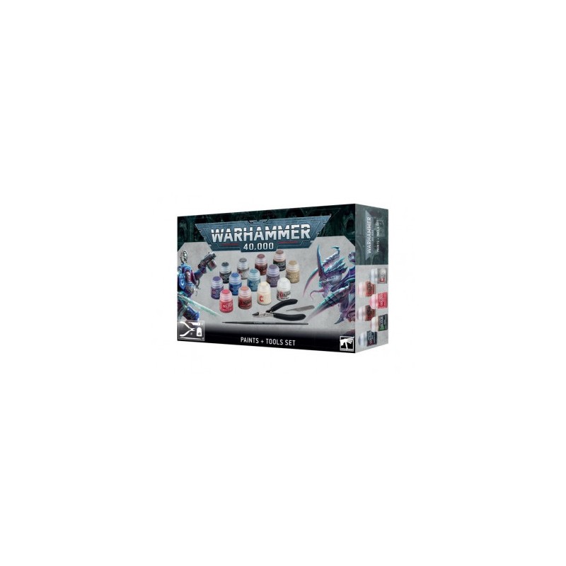 Games Workshop WH40k PAINTS + TOOLS SET 53170199001
